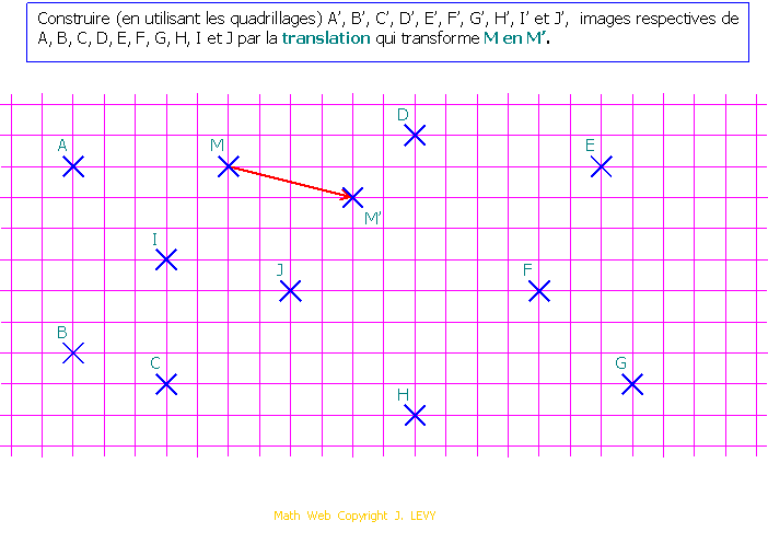 Exercice 1 : Translation : 4ème