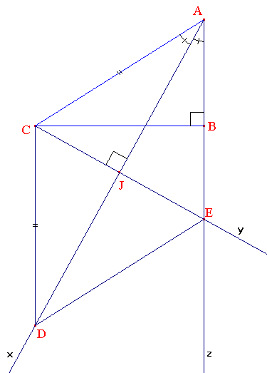 Exercice 3 : Géométrie : Classe de 5ème