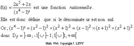 Aide Exercice 3 : Primitives terminale